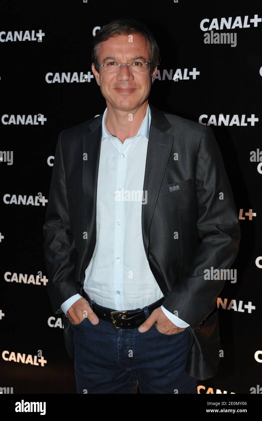Eric Bayle attends the French TV channel 'Canal +' new season ...