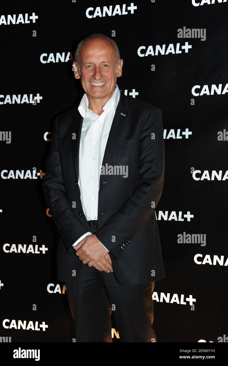 Jean-Michel Apathie attends the French TV channel 'Canal +' new season ...