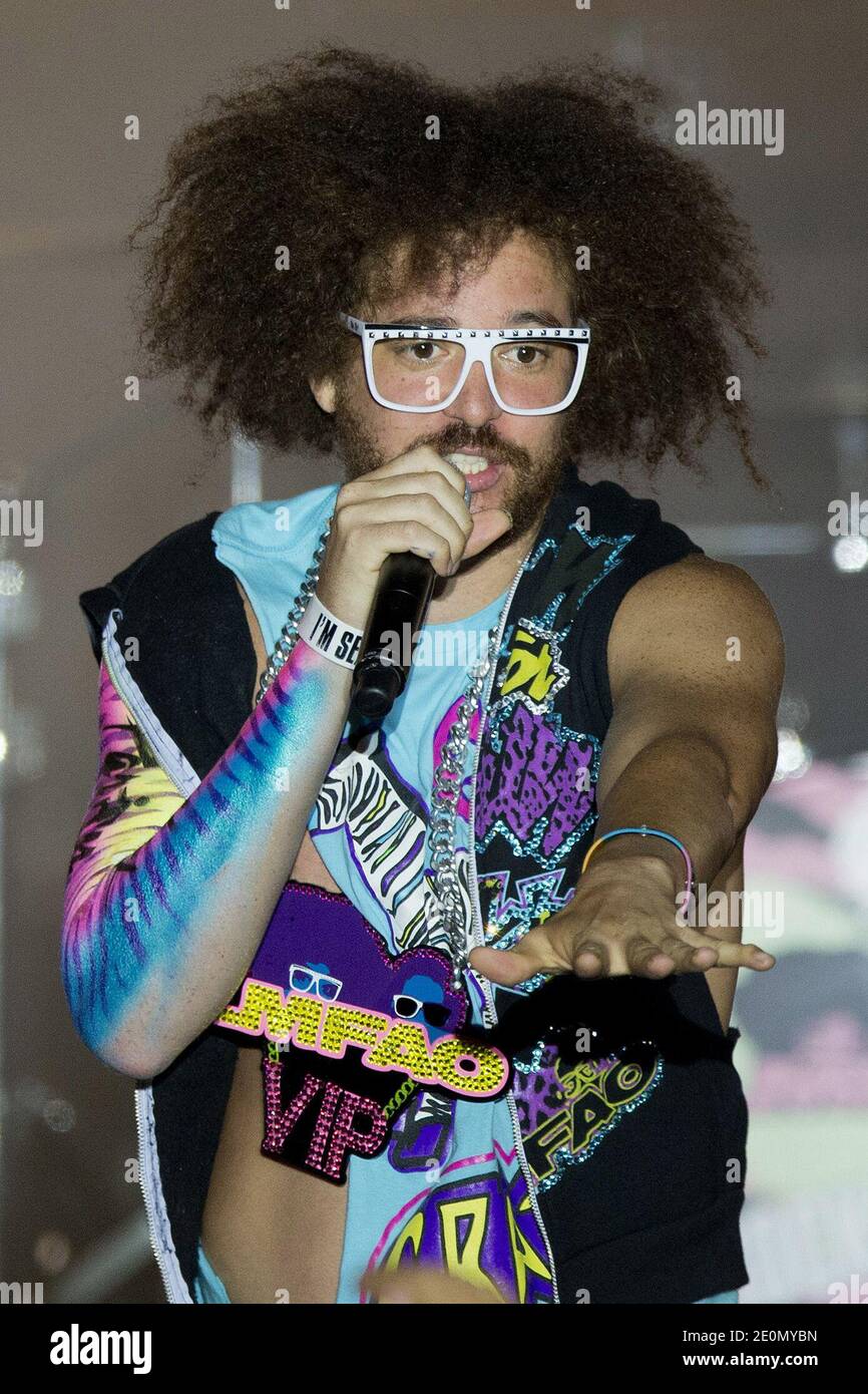 American singer Redfoo LMFAO performs during Sporting Summer Festival ...