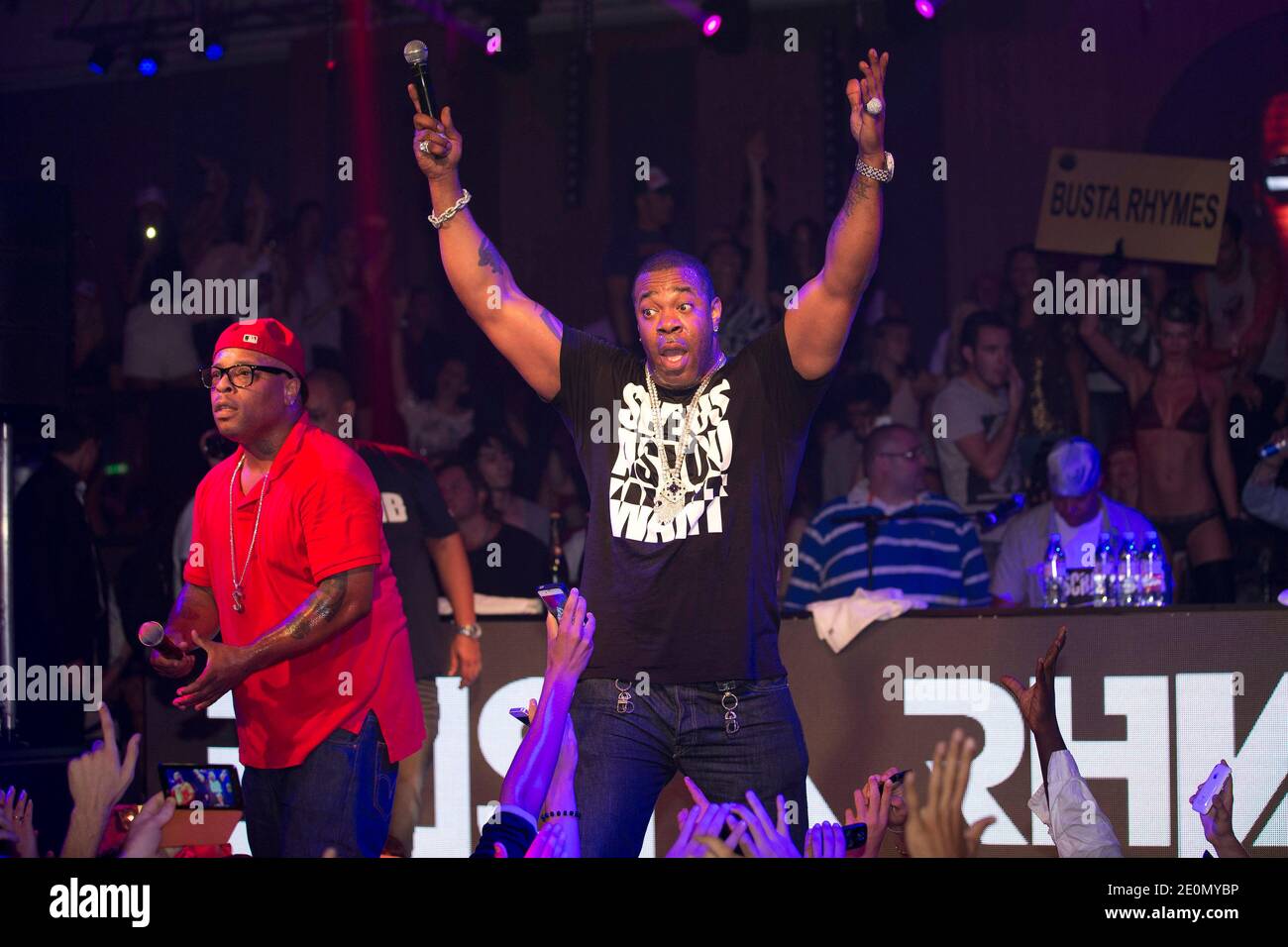 American singer Busta Rhymes, performs at Gotha Club nightclub in Palm ...