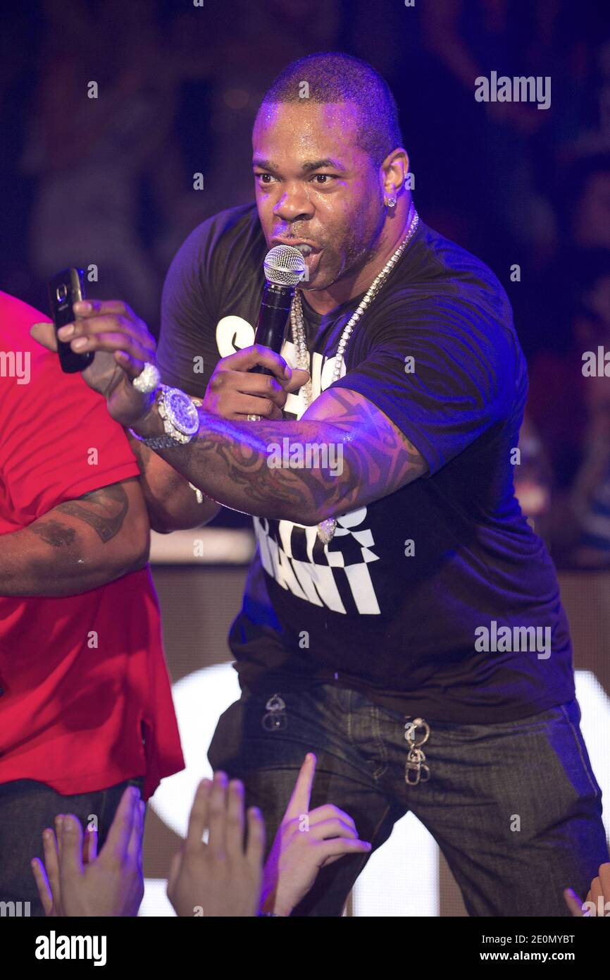 American singer Busta Rhymes, performs at Gotha Club nightclub in Palm ...