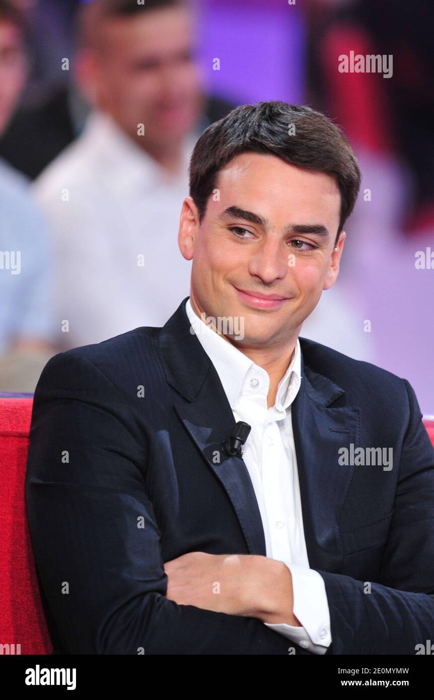 Julian Bugier at the taping of Vivement Dimanche on August 29, 2012 in ...