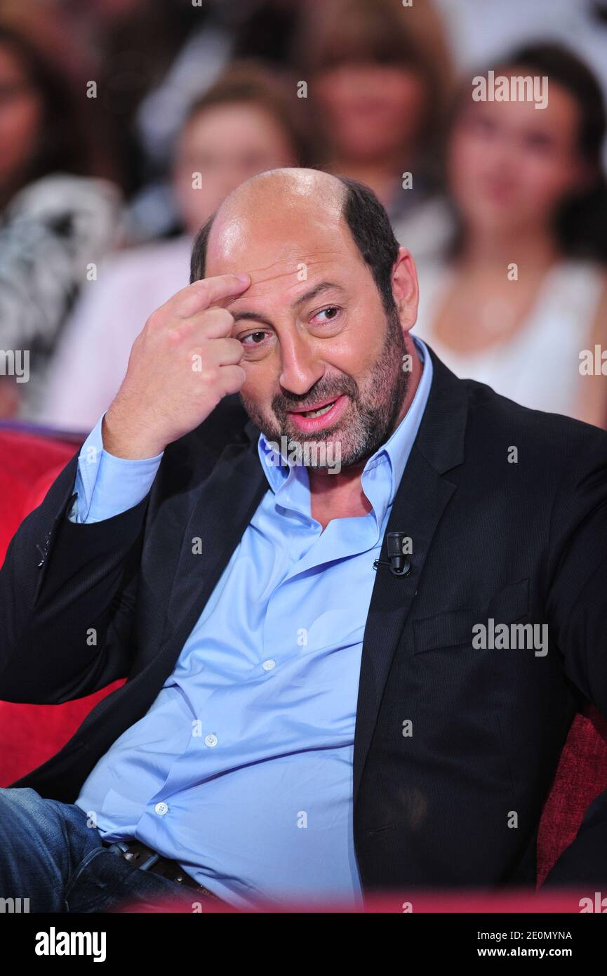Kad Merad at the taping of Vivement Dimanche on August 29, 2012 in ...