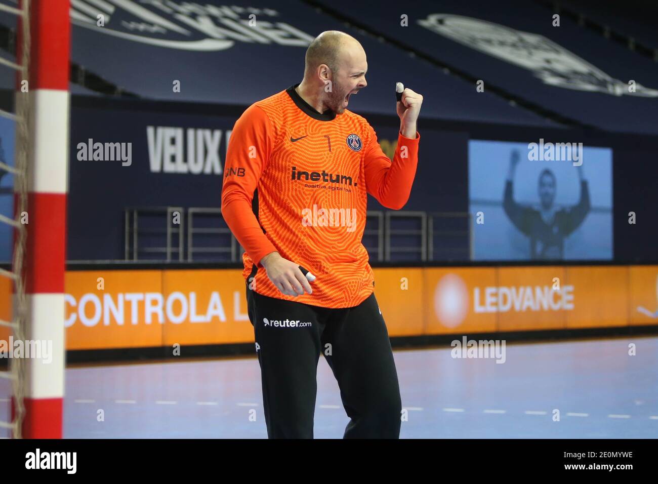 Vincent Gerard of Paris Saint Germain during the 2020 EHF Champions ...