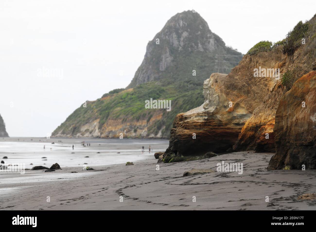 Taranaki paratutu rock hi-res stock photography and images - Alamy
