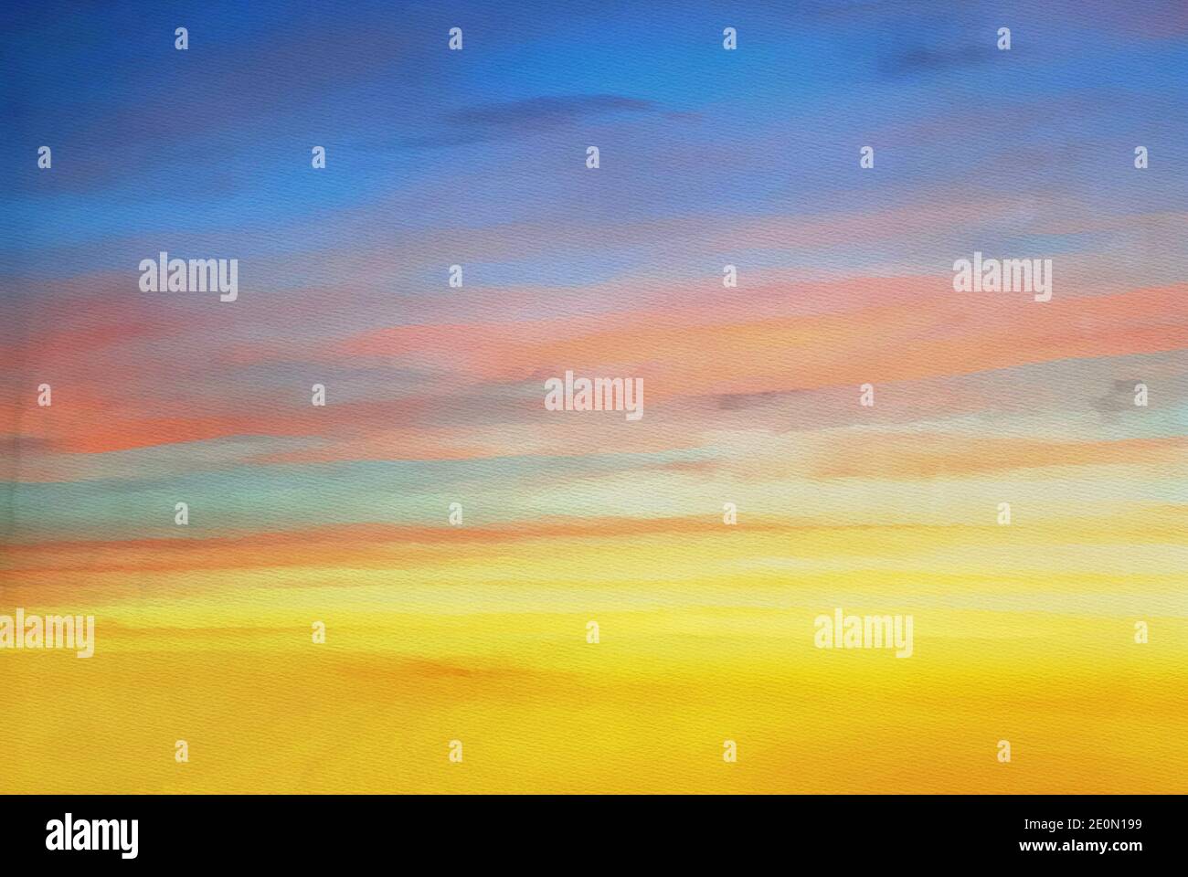 Dramatic sky background painted photo Stock Photo - Alamy