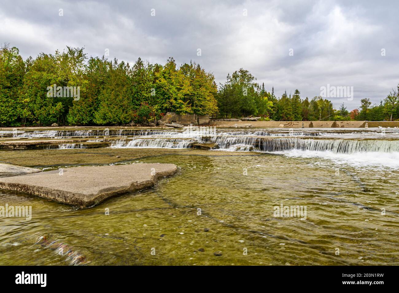 Crowe Bridge Conservation Area Northumberland Ontario Canada in autumn ...