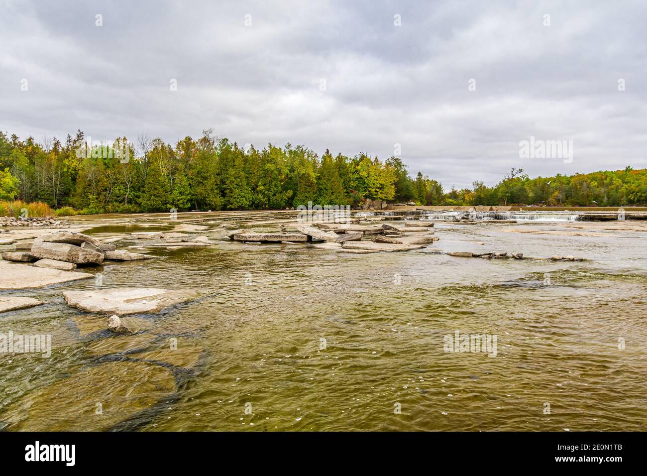 Crowe Bridge Conservation Area Northumberland Ontario Canada in autumn ...
