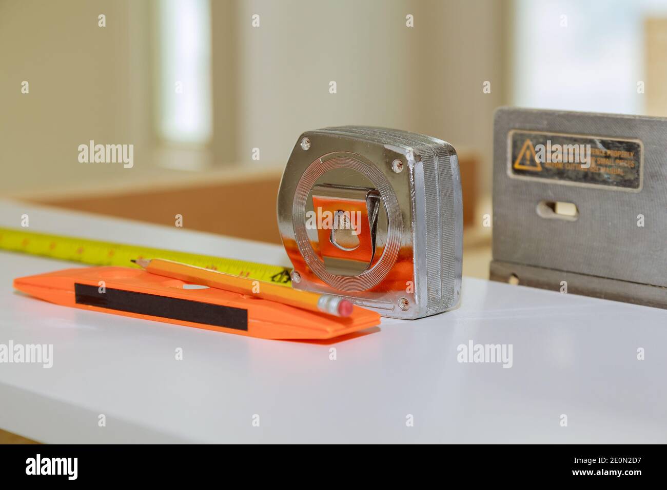 Industrial technology works on the production builder tape measure and ...