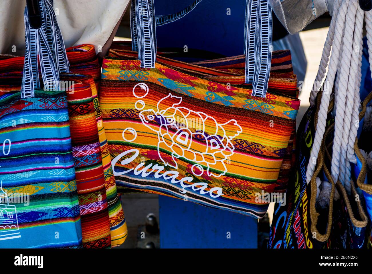 Souvenirs in market curacao hi-res stock photography and images - Alamy