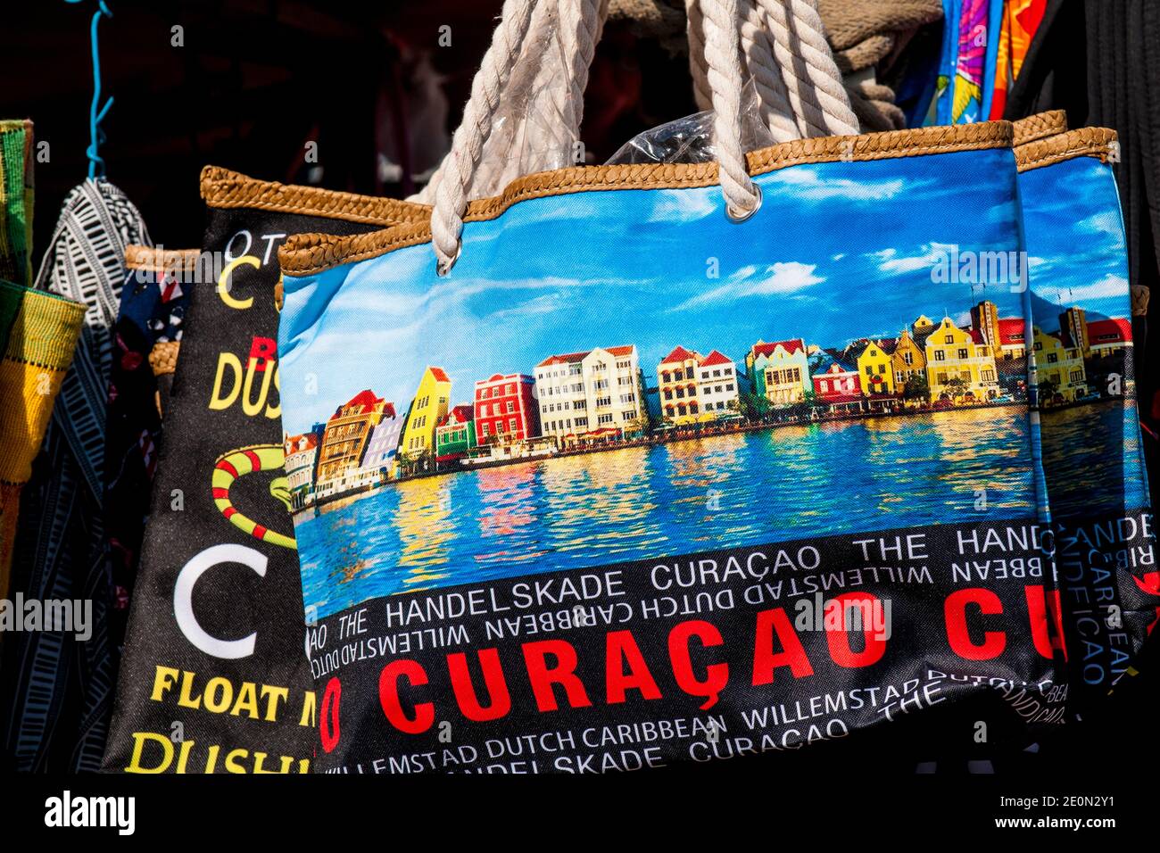 Souvenirs in market curacao hi-res stock photography and images - Alamy