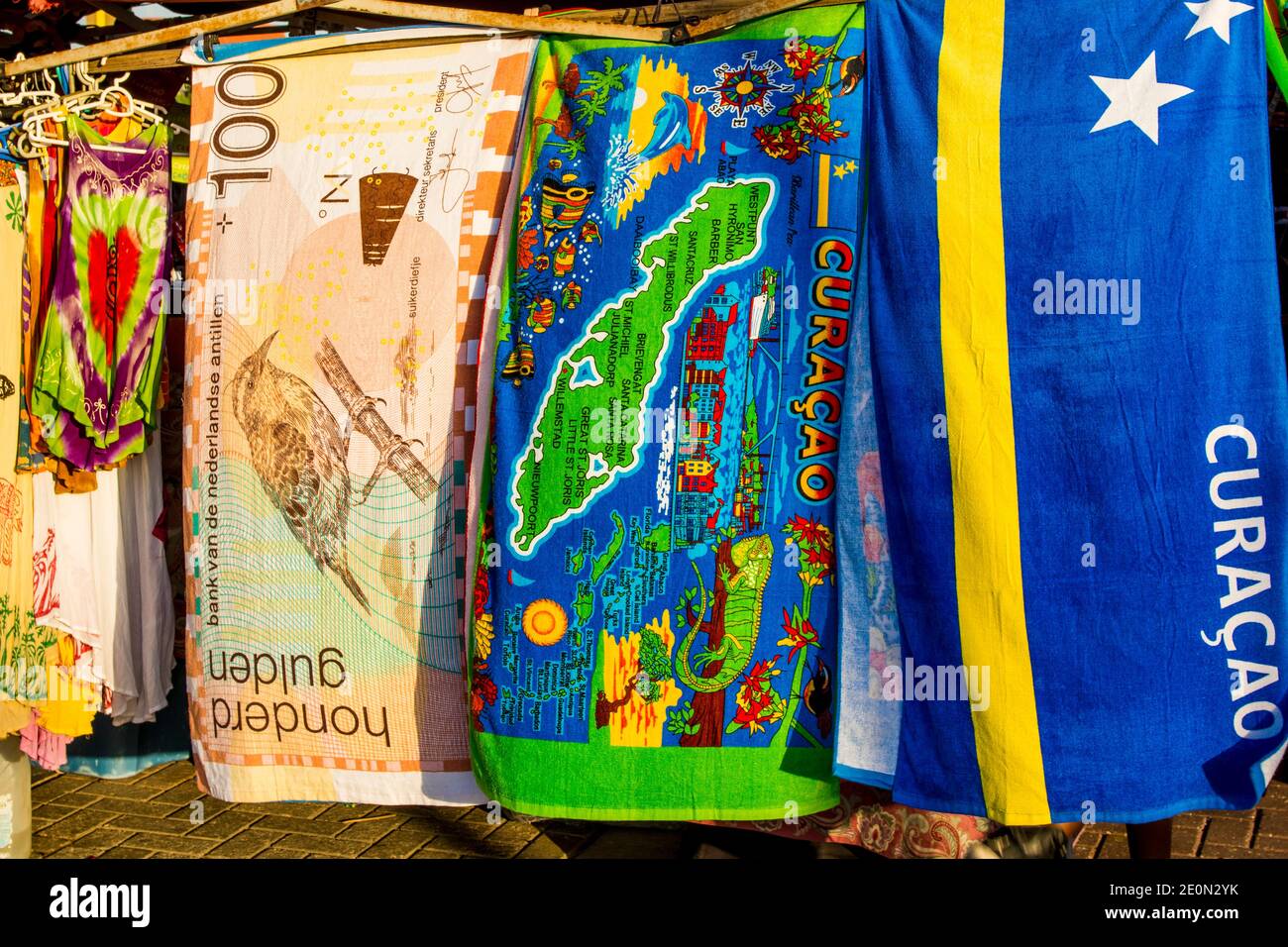 Souvenirs in market curacao hi-res stock photography and images - Alamy