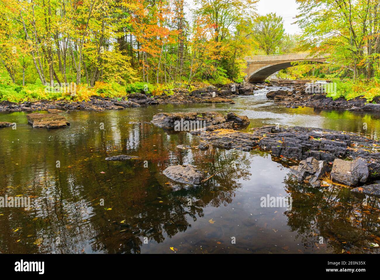 Price Conservation Area Hastings County Tweed Ontario Canada in autumn ...