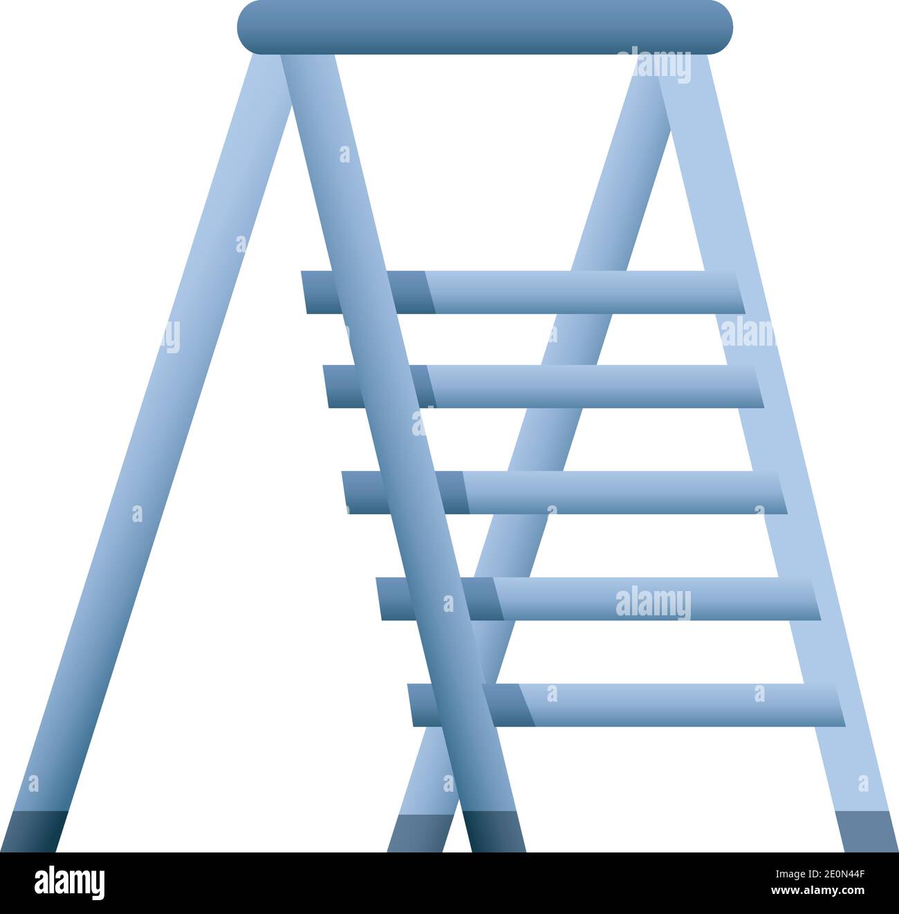 Residential house construction ladder Stock Vector Images - Alamy