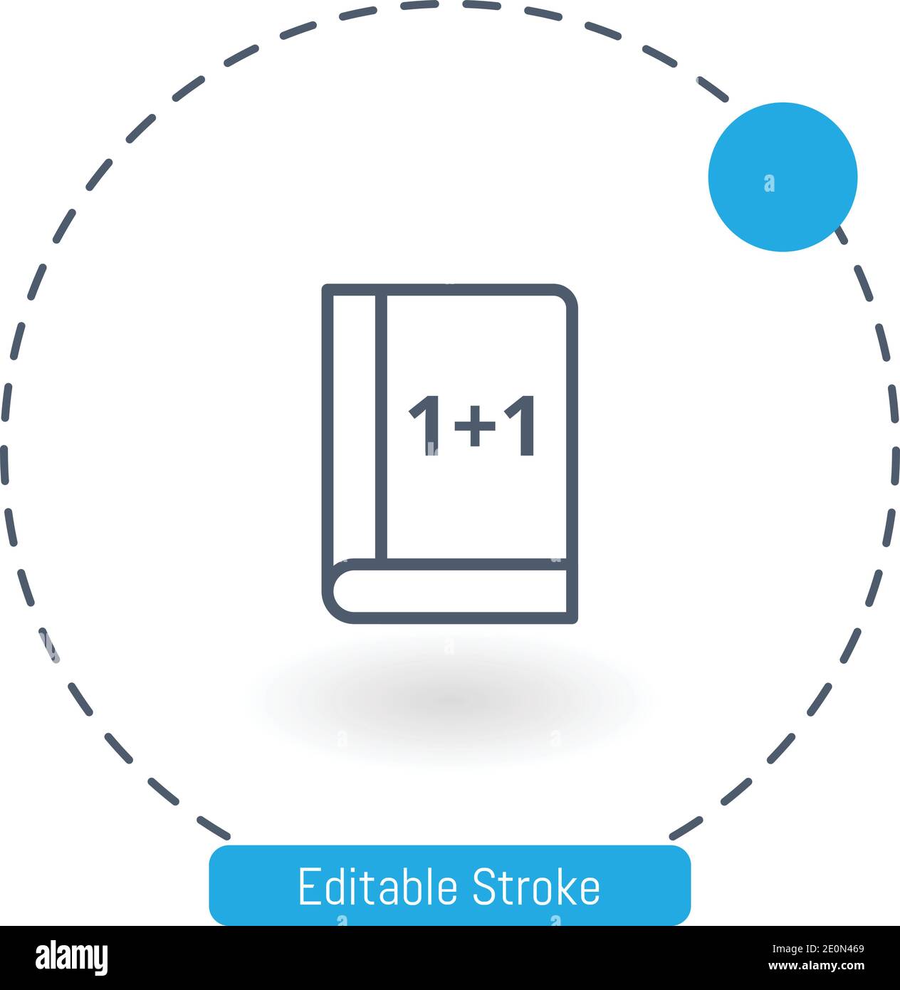 maths vector icon editable stroke outline icons for web and mobile ...