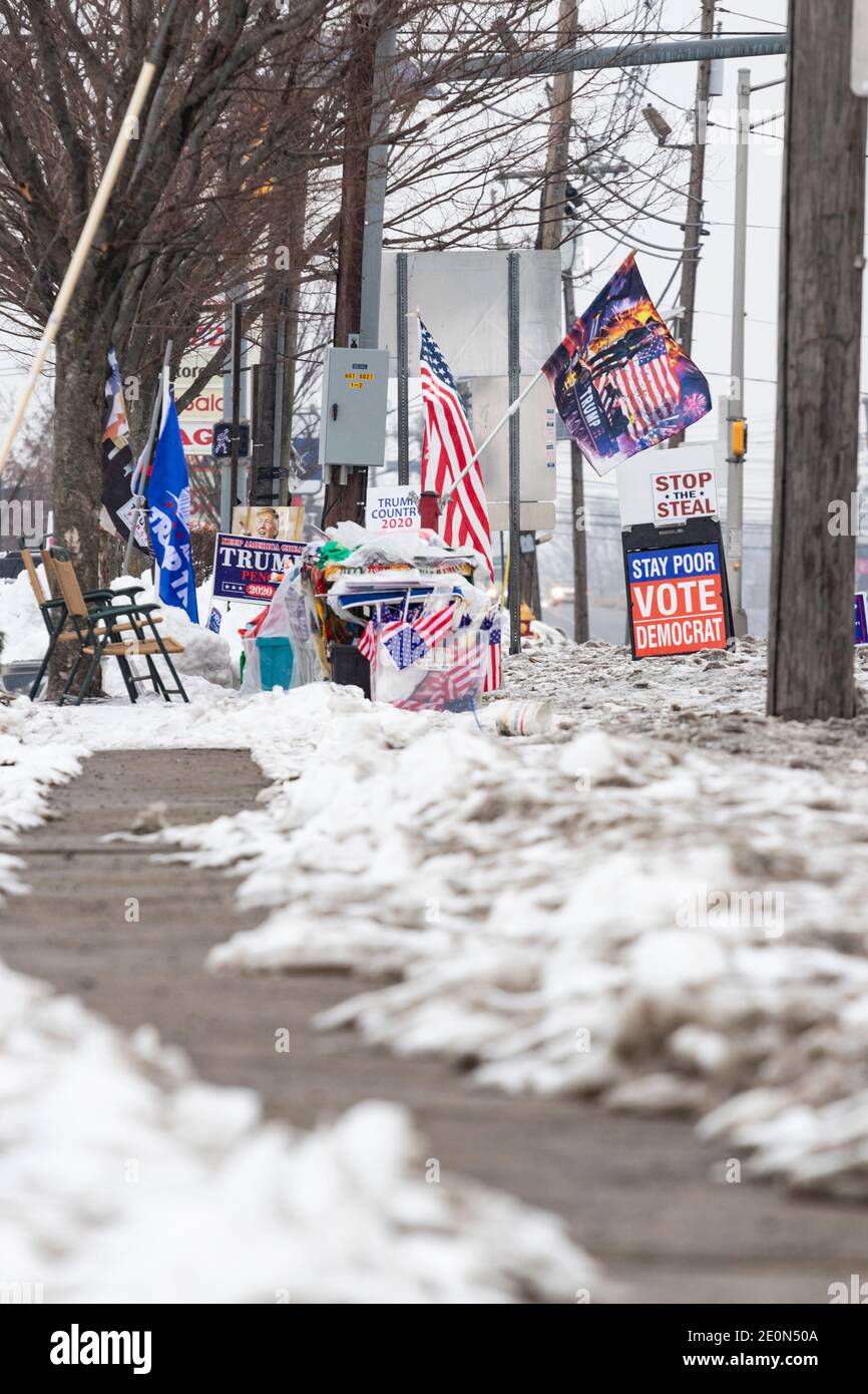 Donald Trump Supporters 2021 High Resolution Stock Photography and ...