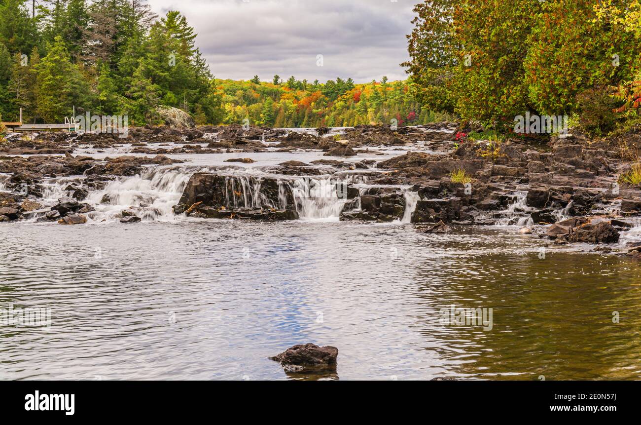 Whitefish Rapids Algonquin Highlands Haliburton County Ontario Canada ...