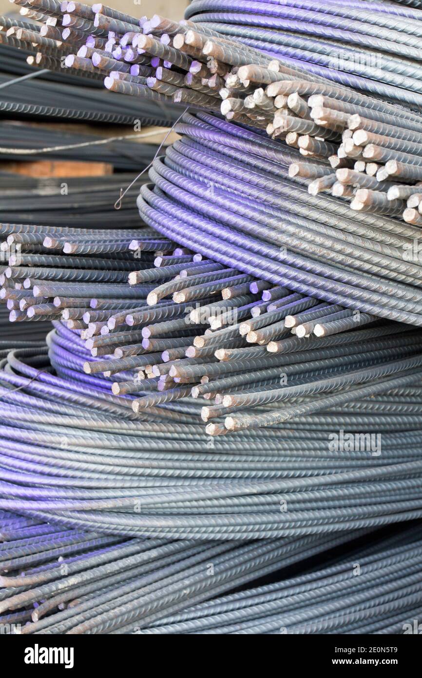 steel rod for construction Stock Photo - Alamy