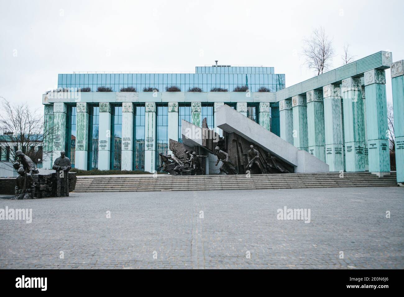 Poland, Warsaw, 02 January 2021: Monument to the Warsaw Rising ...