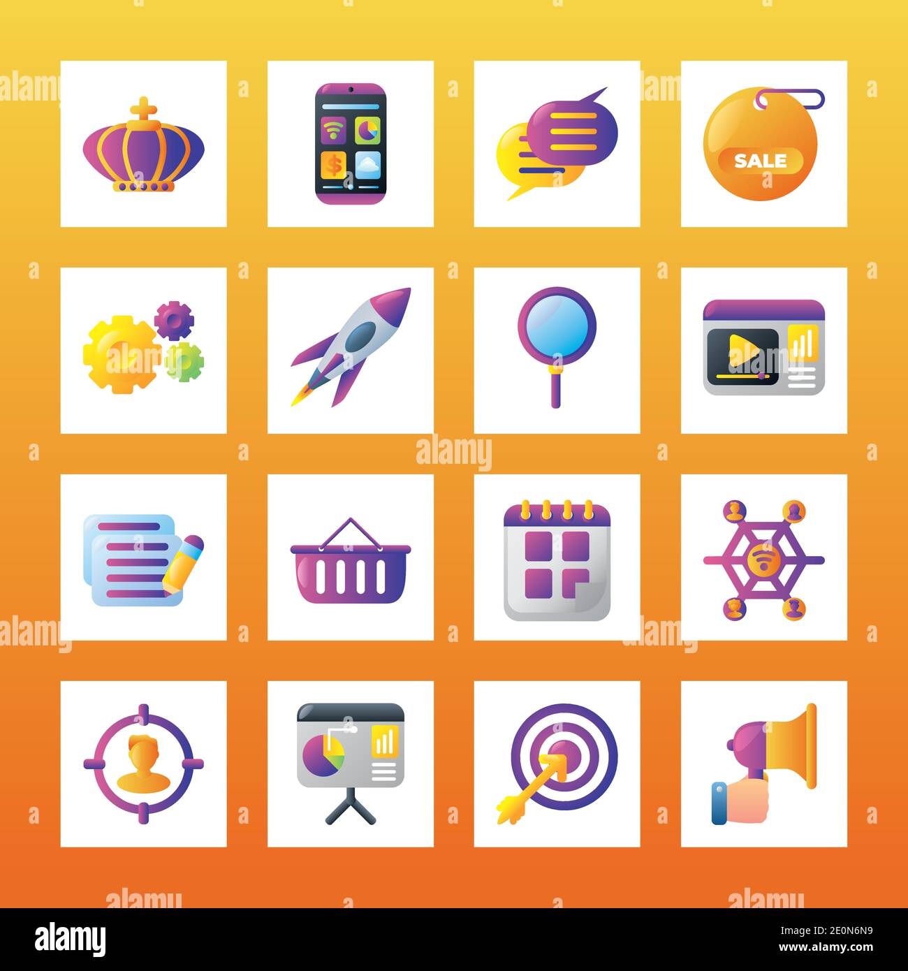 digital marketing smartphone apps message business calendar commerce ...