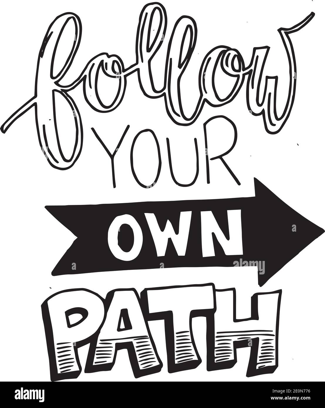 Follow Own Path High Resolution Stock Photography and Images - Alamy