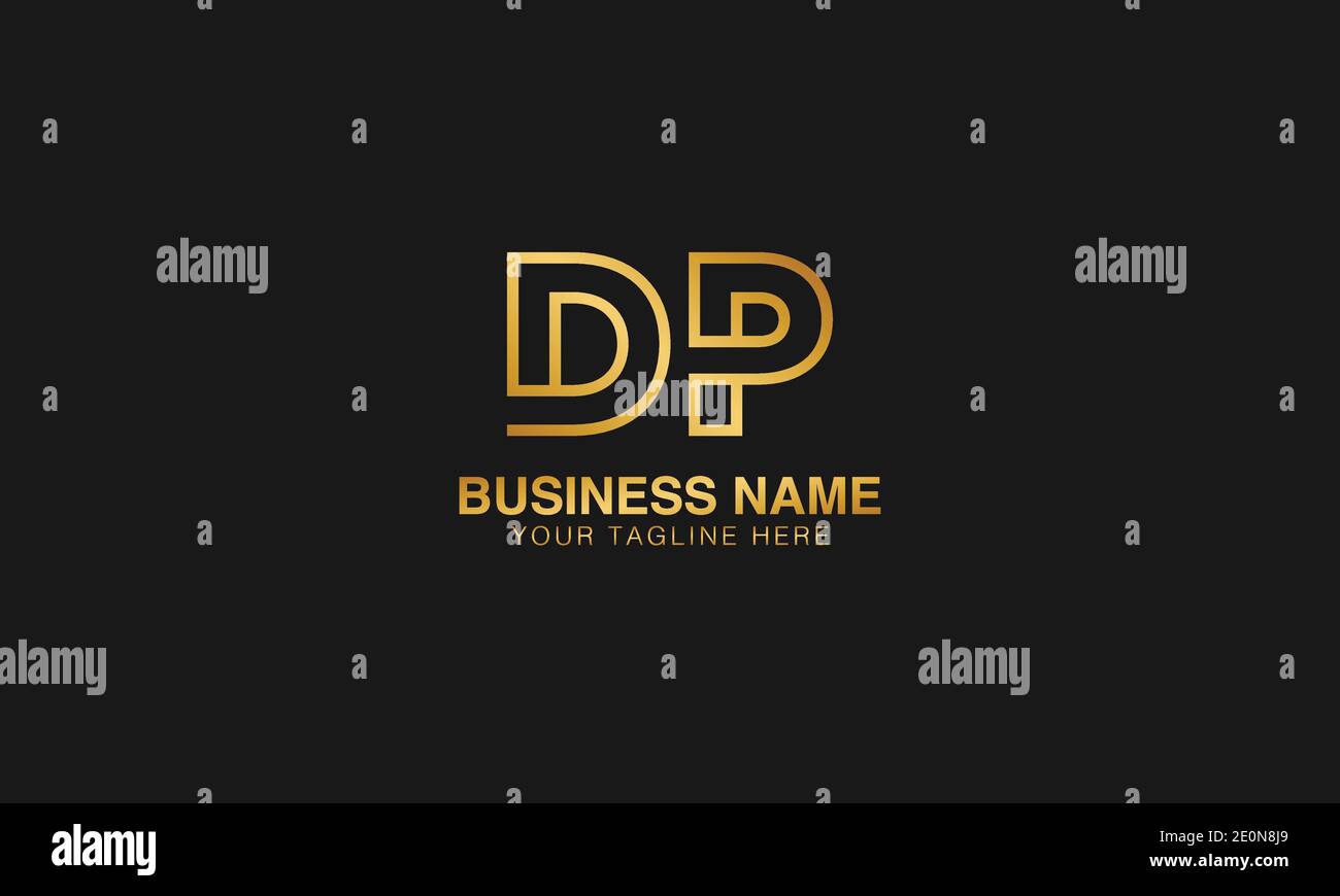 Initial dp logo hi-res stock photography and images - Alamy
