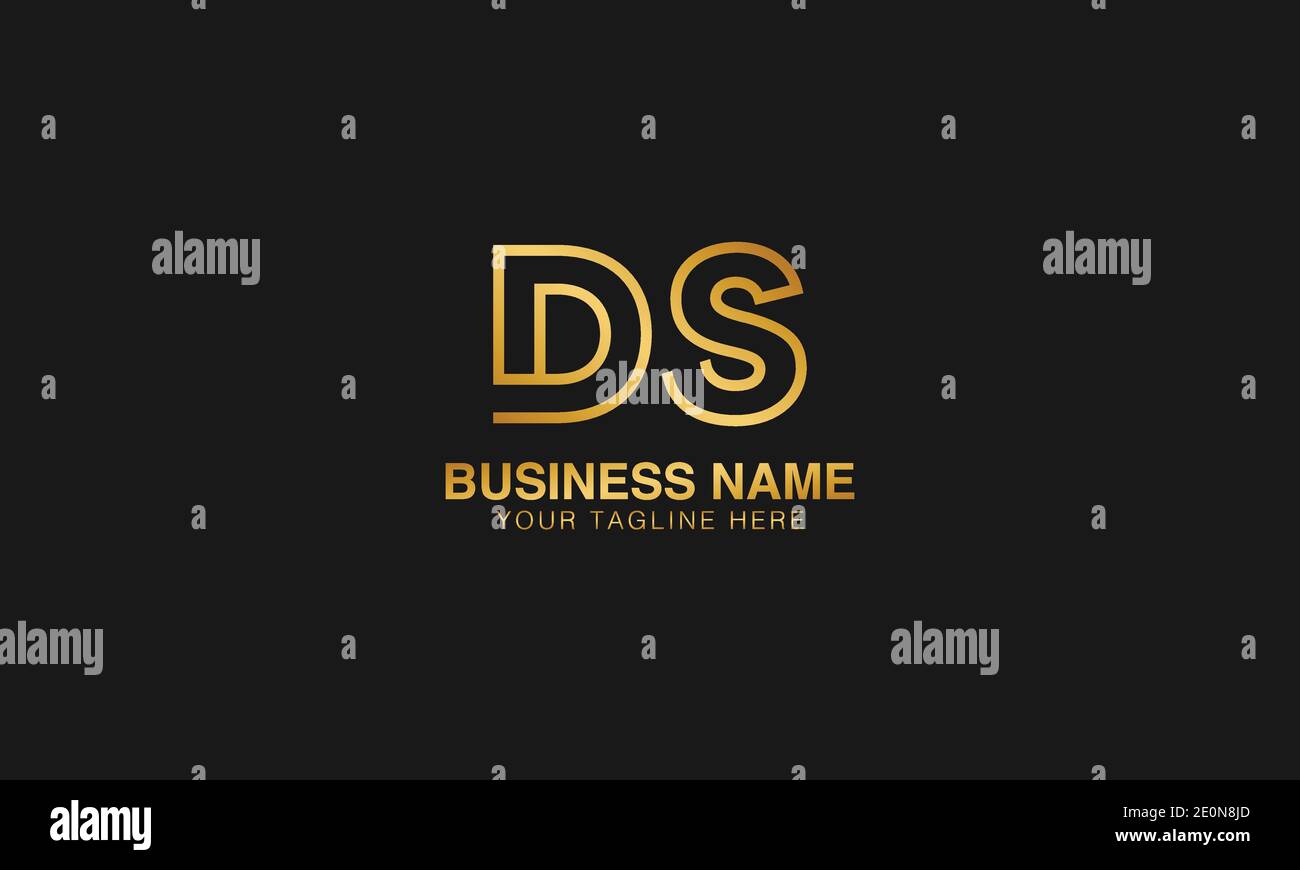 Letter ds vector vectors hi-res stock photography and images - Alamy