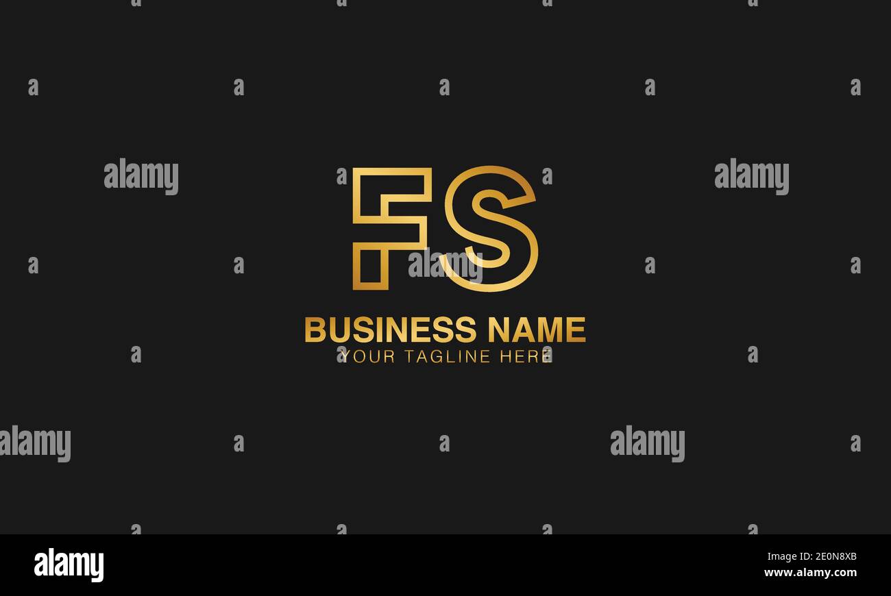 Fs logo vector vectors hi-res stock photography and images - Alamy