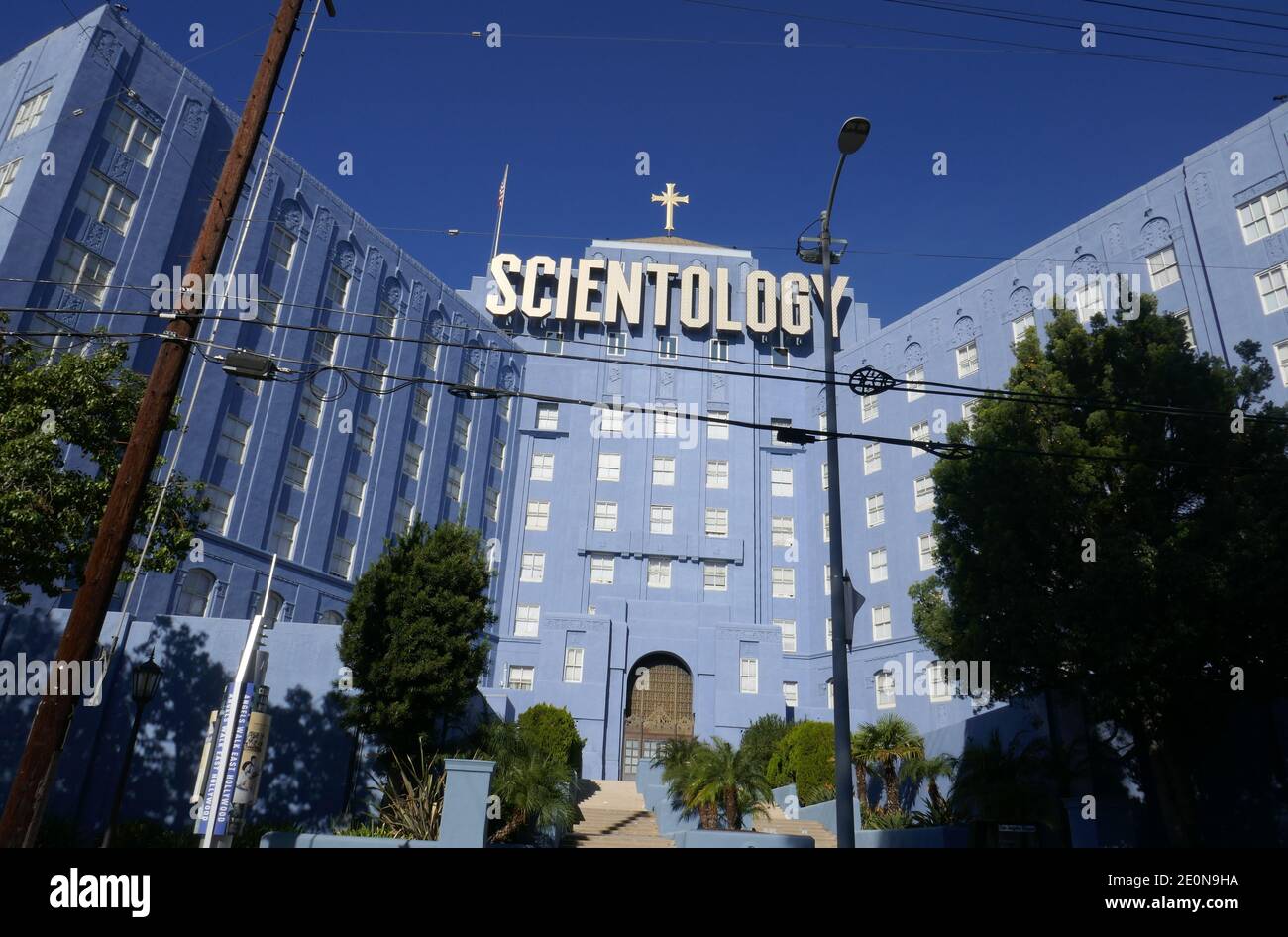 Church scientology los angeles building hi-res stock photography and ...