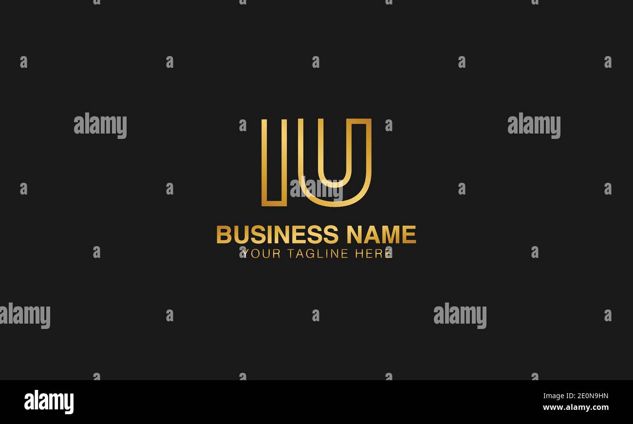 Iu logo vector vectors hi-res stock photography and images - Alamy