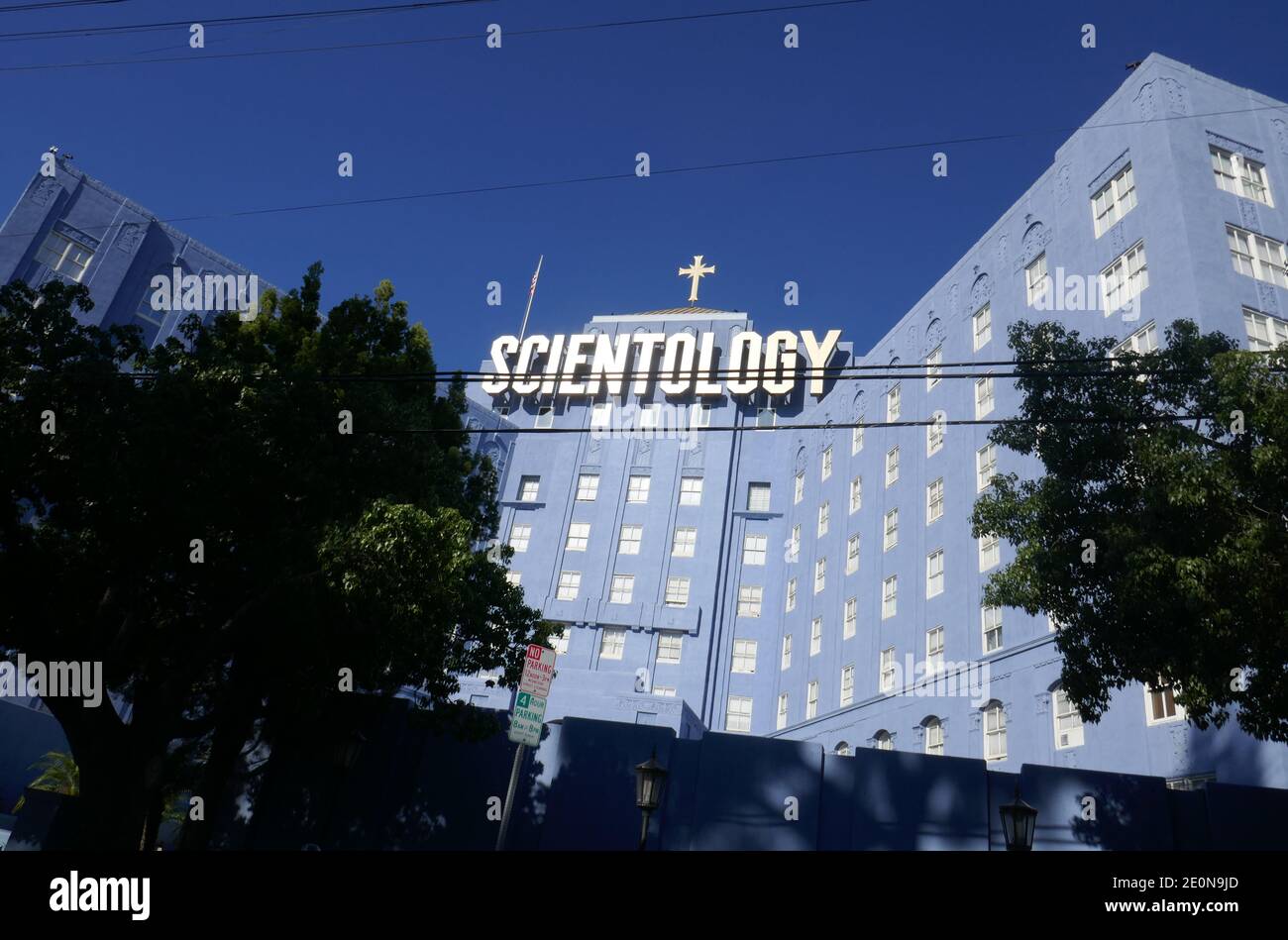 Church scientology los angeles building hi-res stock photography and ...
