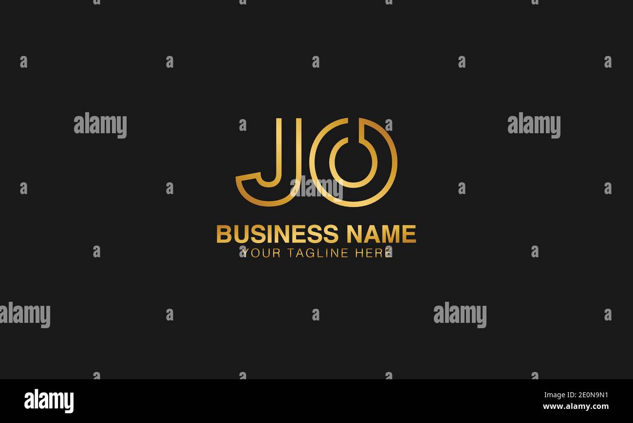 O and j Stock Vector Images - Alamy