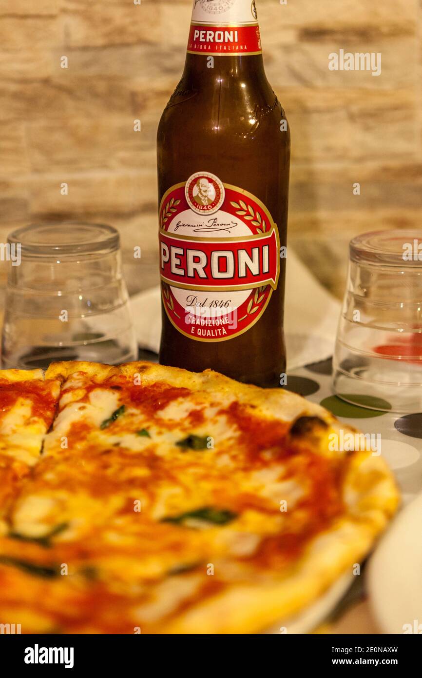 Peroni beer hi-res stock photography and images - Alamy