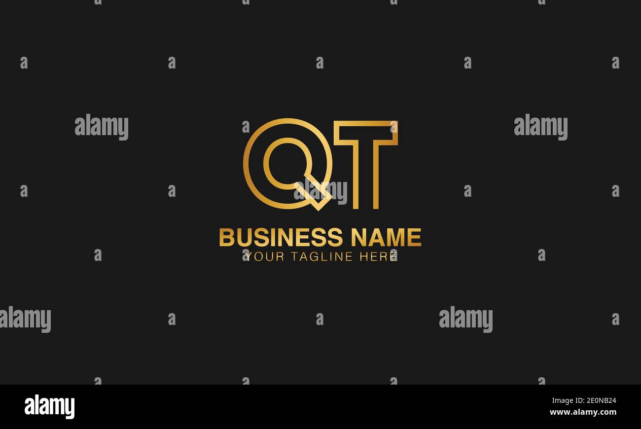 QT Q T initial based letter typography logo design vector Stock Vector ... QT Q T initial based letter typography logo design vector Stock Vector ...