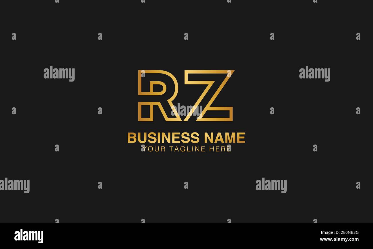 R z design Stock Vector Images - Alamy