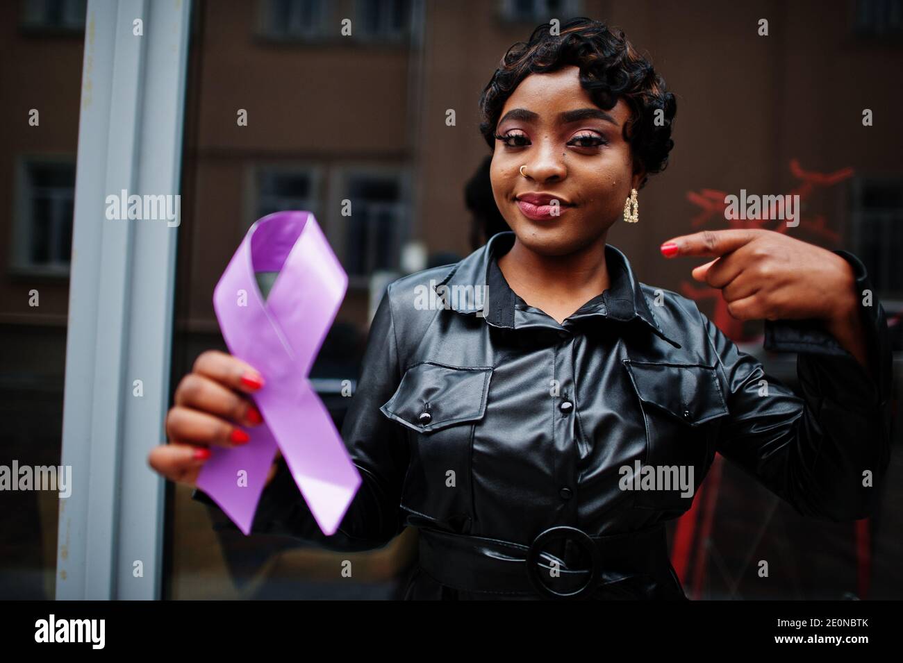 African black woman cancer hi-res stock photography and images - Alamy