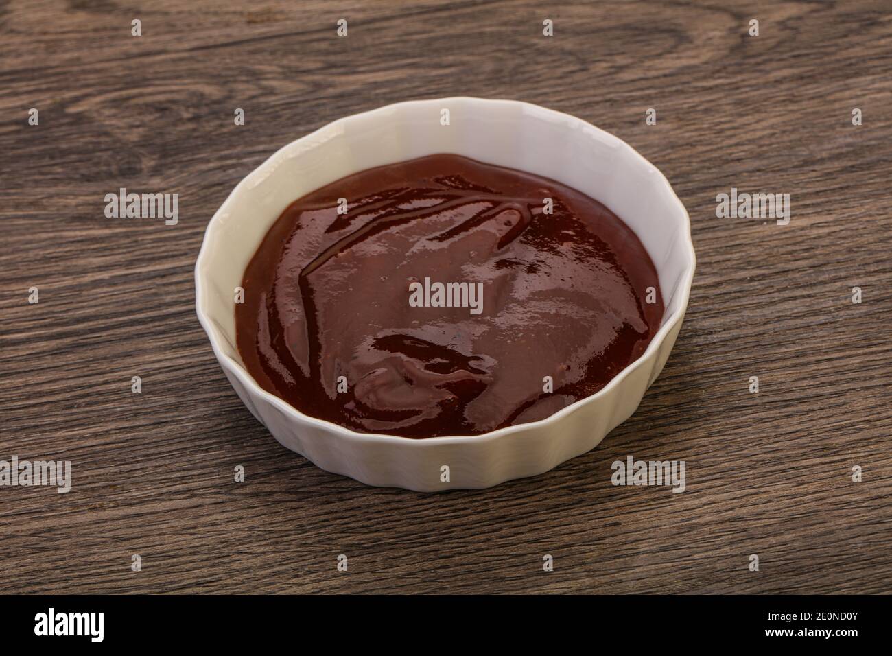 Traditional tomato Barbicue sauce in the bowl Stock Photo - Alamy