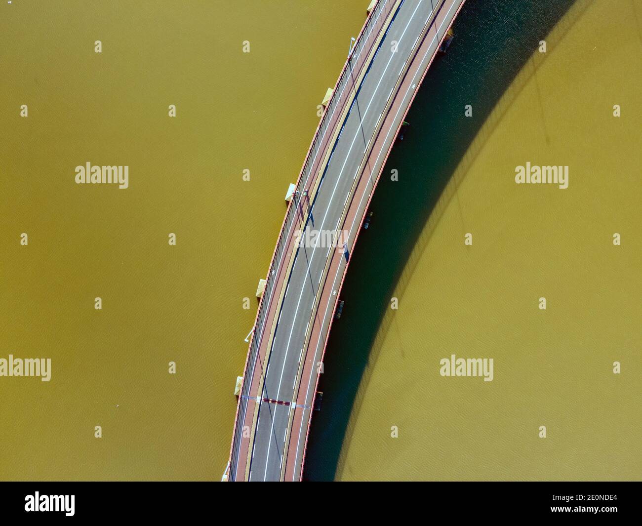 A road bridge from above in Amasterdam Stock Photo - Alamy