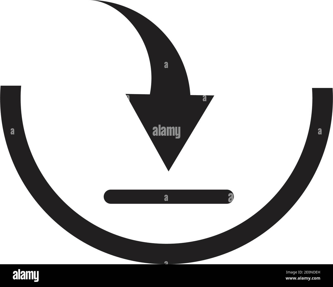 Download icon vector symbol illustration design template Stock Vector ...