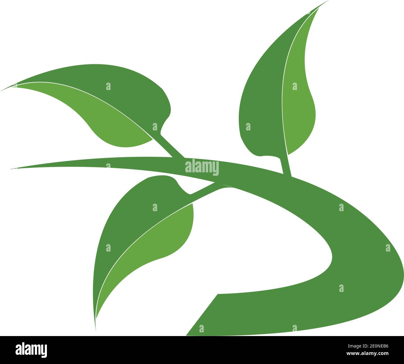 Logos of green Tree leaf ecology nature element vector Stock Vector ...