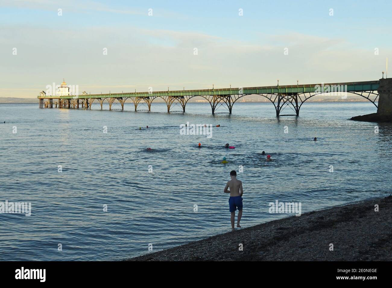 Clevedon swim hi-res stock photography and images - Alamy