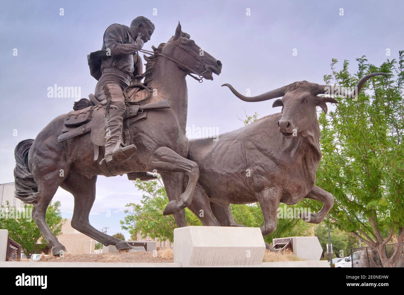 John Chisum, Cattle King of the Pecos, sculpture by Robert Summers at ...