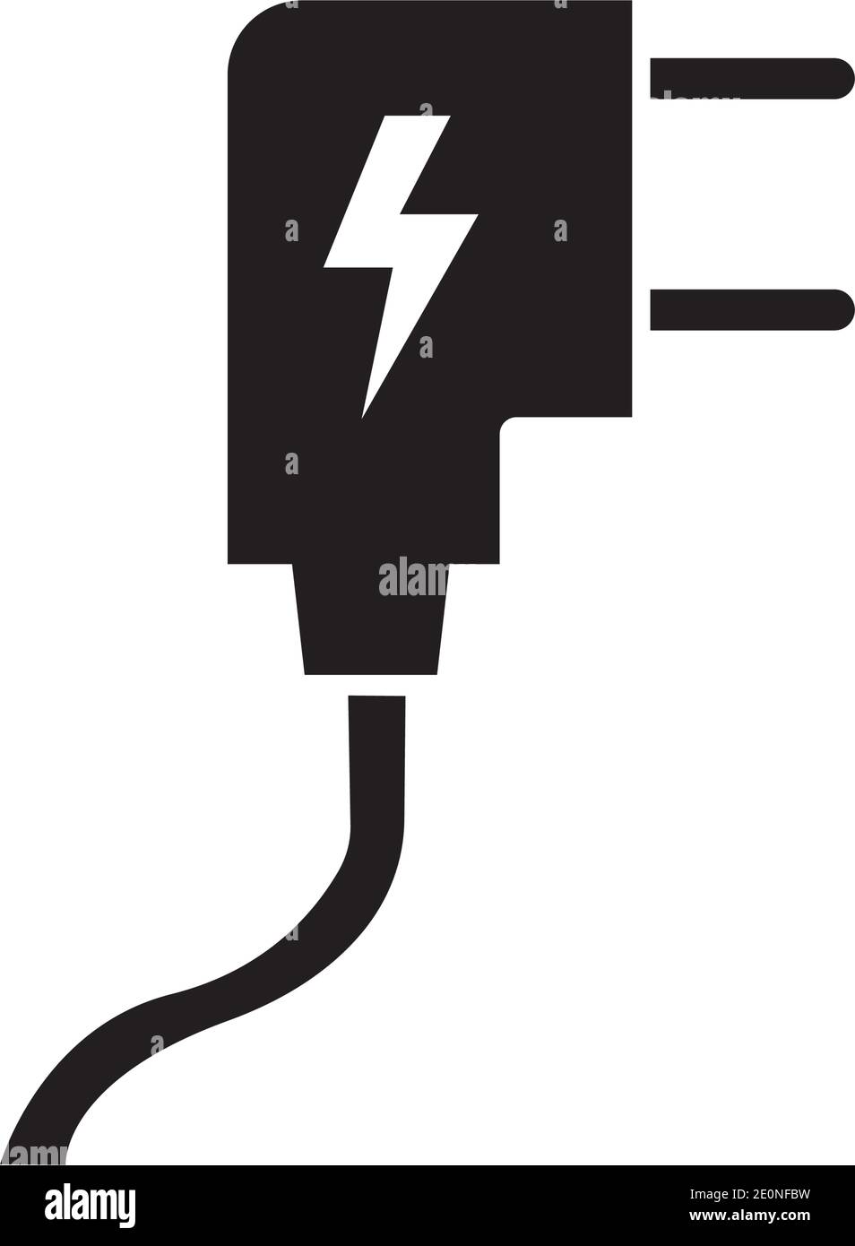 electrical plug Logo Template vector icon illustration design Stock ...