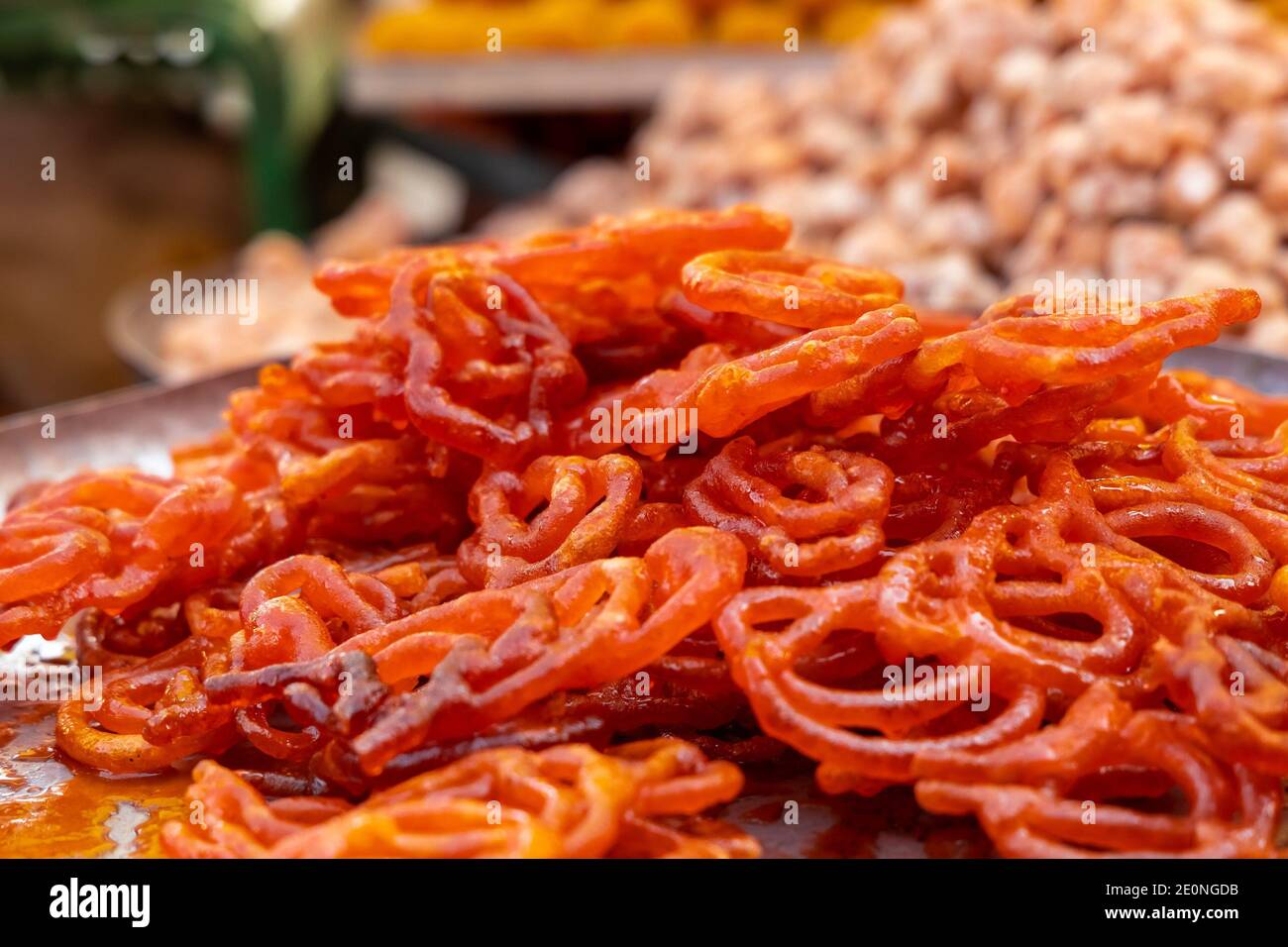 Jalebi sweet of india hi-res stock photography and images - Alamy
