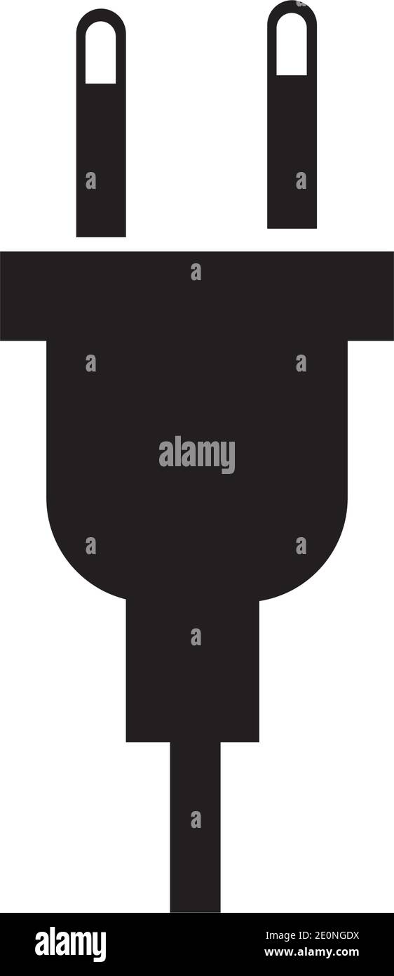 electrical plug Logo Template vector icon illustration design Stock ...