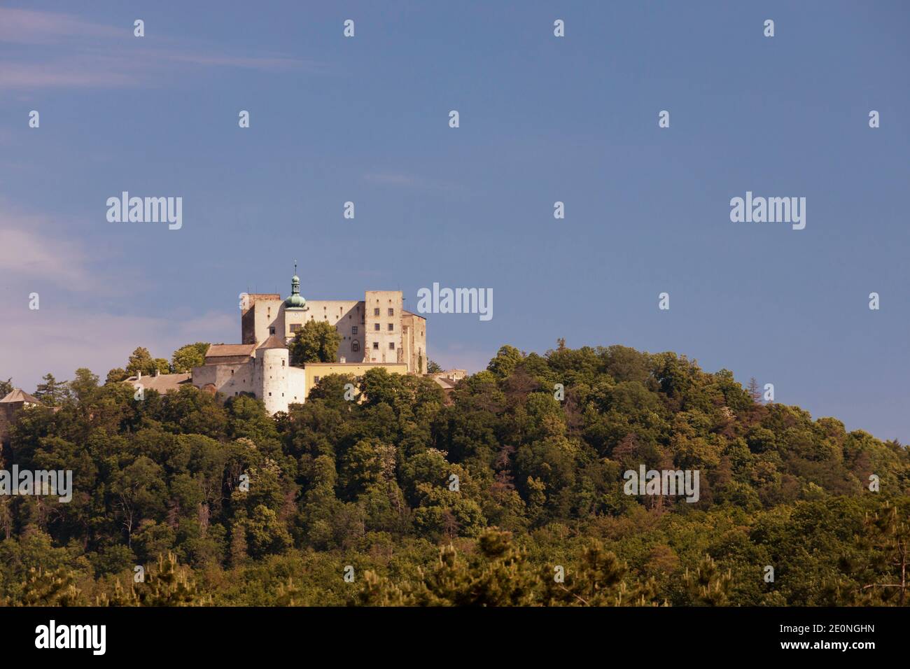 Buchlov castle in Southern Moravia, Czech Republic Stock Photo - Alamy