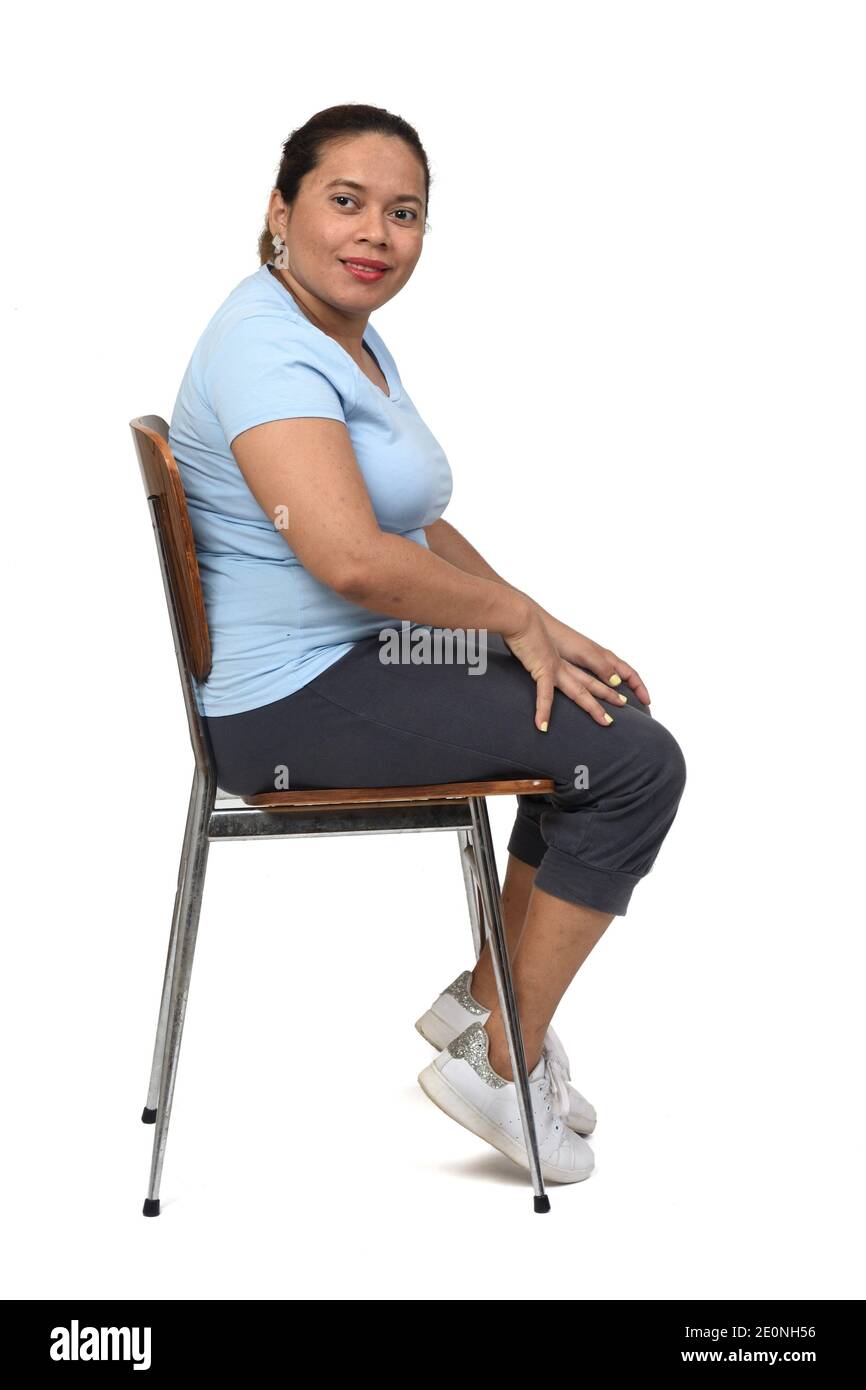 Woman Sitting Side