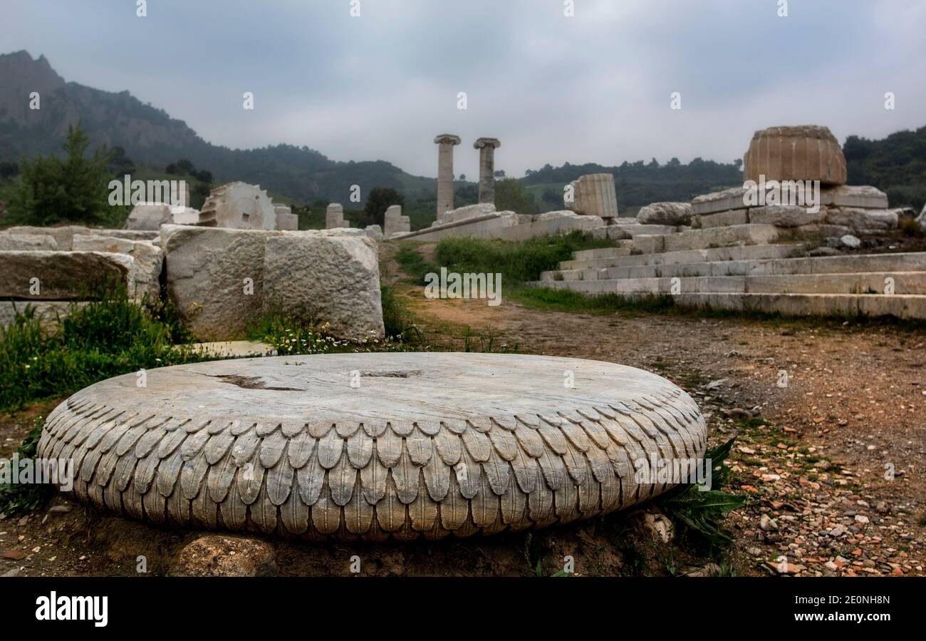 Temple Of Artemis Turkey High Resolution Stock Photography and Images ...