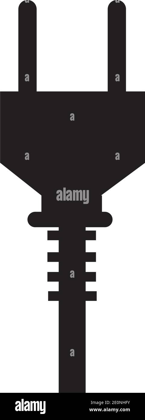 electrical plug Logo Template vector icon illustration design Stock ...