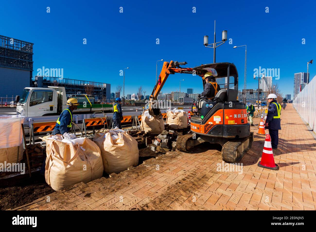 Construction Workers In Japan High Resolution Stock Photography and ...